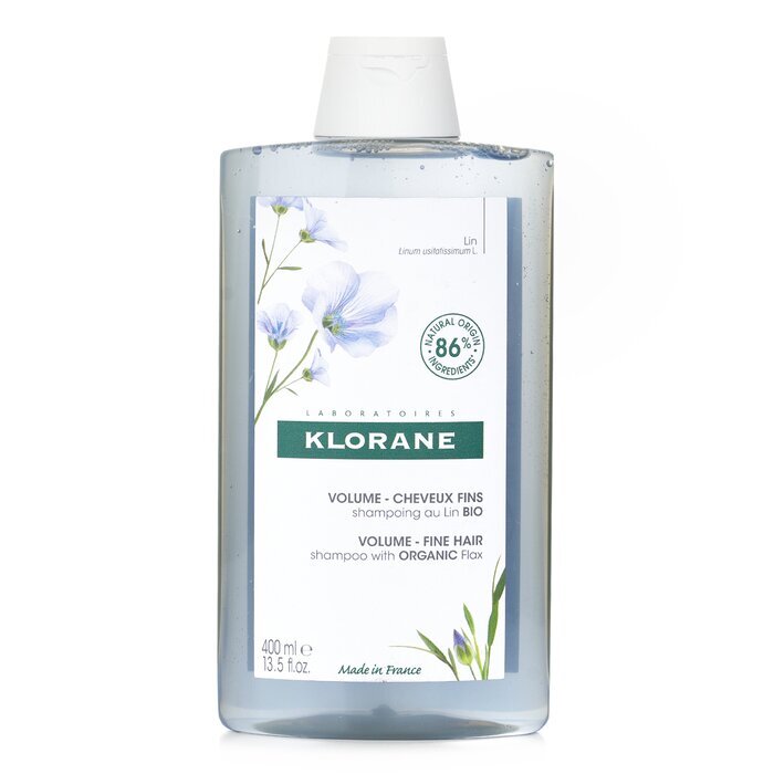 Klorane Shampoo With Organic Flax (Volume Fine Hair) 400ml/13.5oz ...